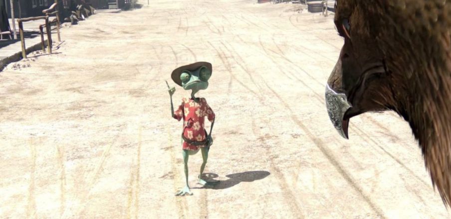Rango crashes and lands in the desert | Cultjer